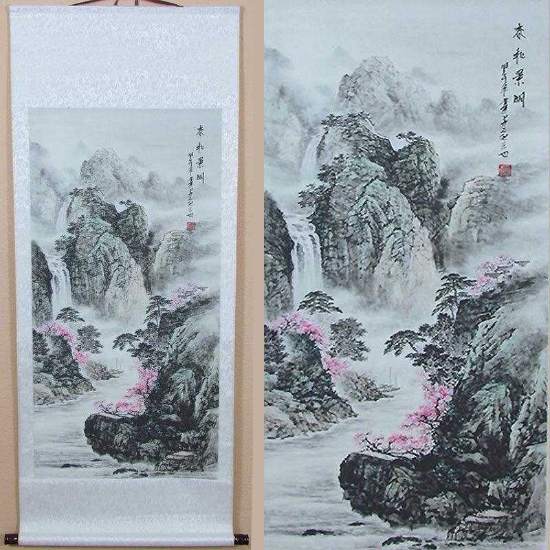 Traditional Hand-Painted Chinese Scrolls / Wall Art (available in vari ...