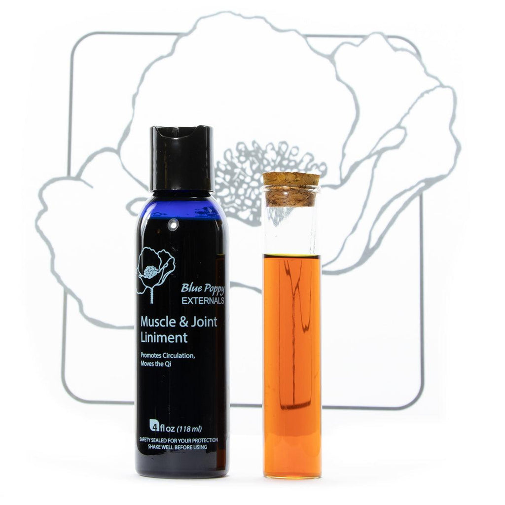 Muscle & Joint Liniment - Blue Poppy Externals – People's Herbs