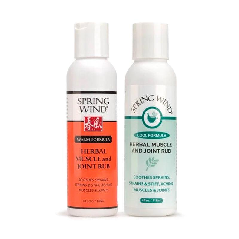 Herbal Muscle & Joint Rub (Warm/Cool) - Spring Wind – People's Herbs