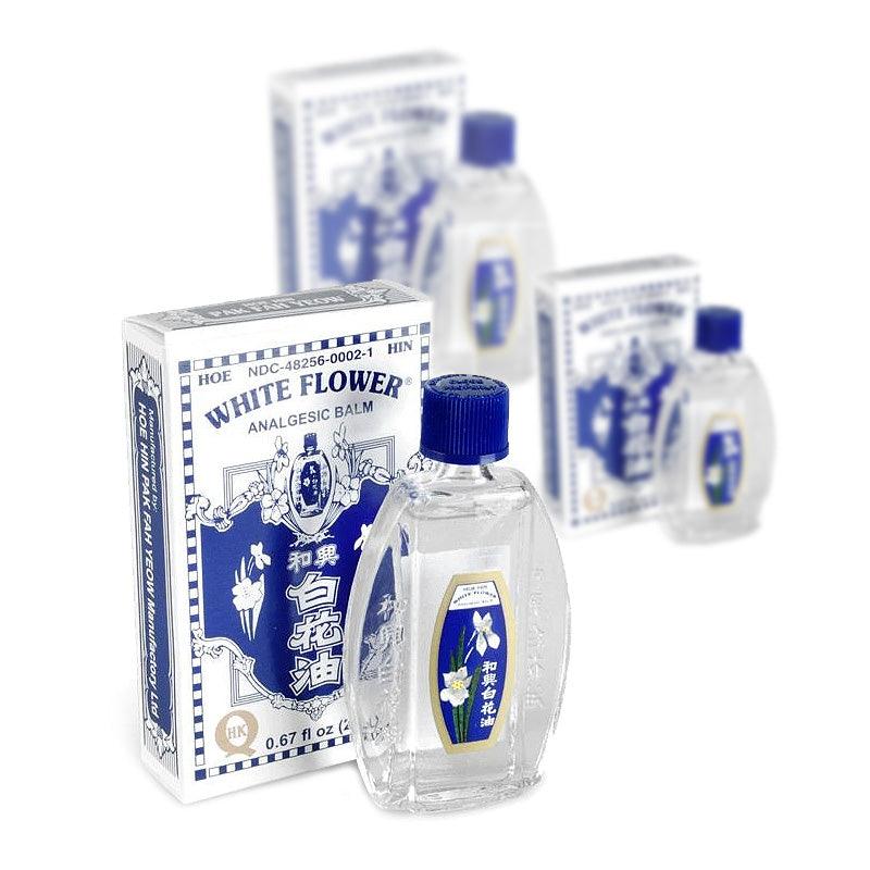 White Flower Oil analgesic balm – People's Herbs