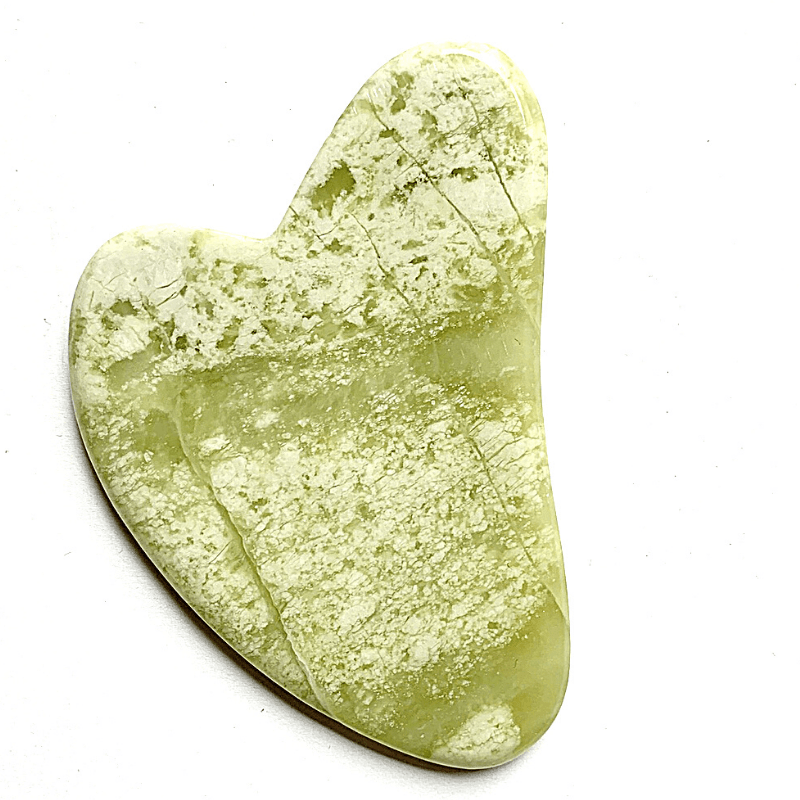 Jade Gua Sha Tool (Heart Shaped) – People's Herbs