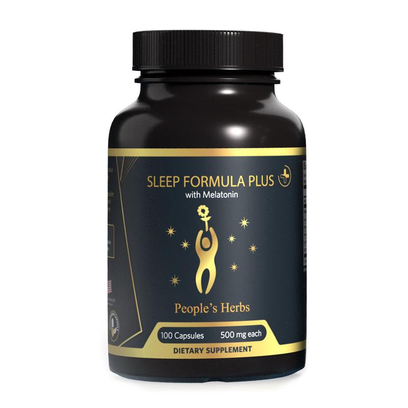 Sleep Formula Plus with Melatonin - People's Herbs Plus